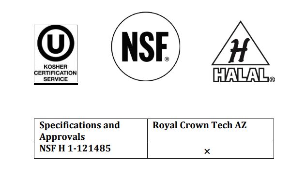 Mỡ bò thực phẩm Royal Crown Tech AZ - Công ty cổ phần đầu tư GLC